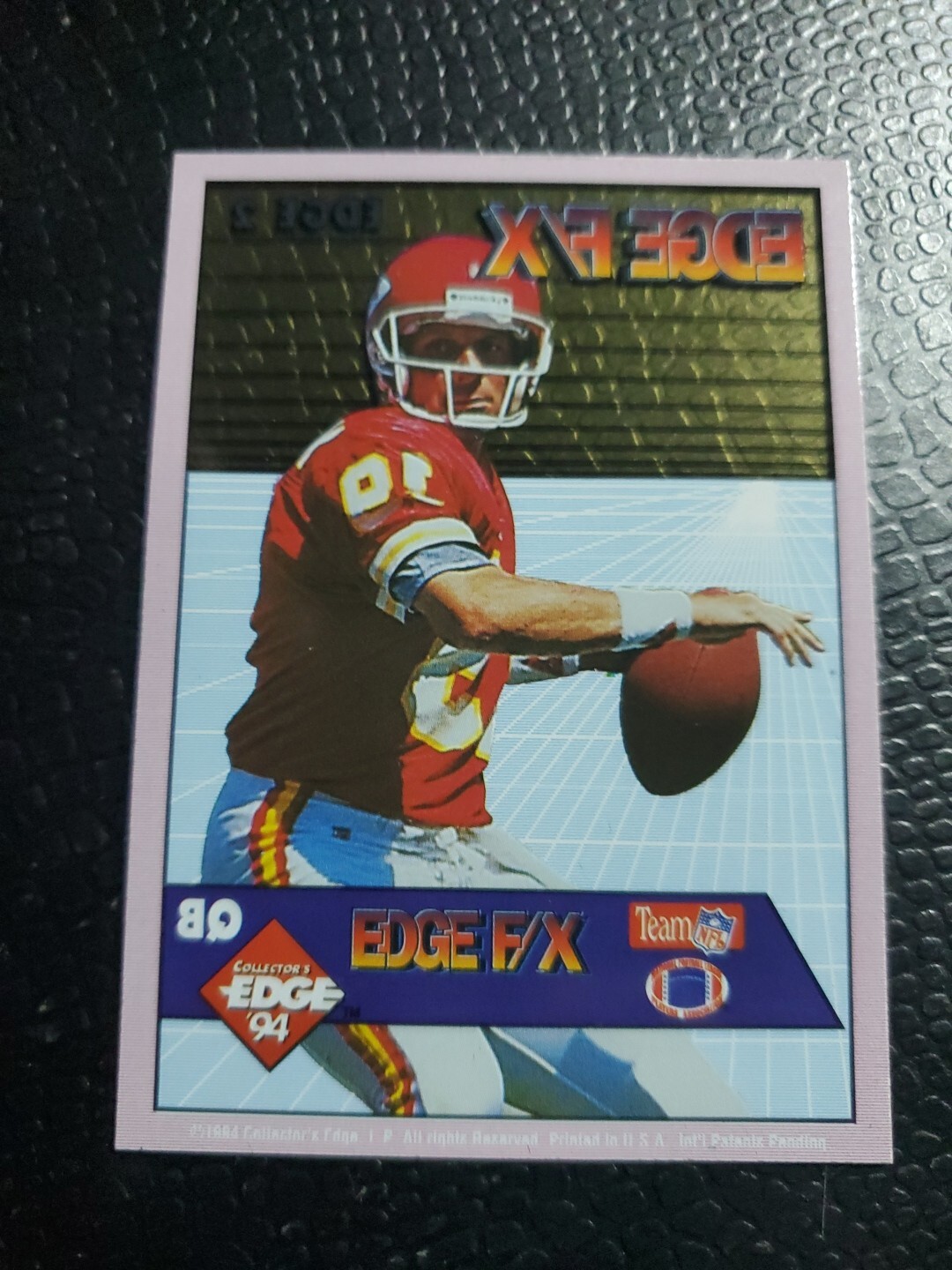 1994 Collector's Edge - Edge F/X Joe Montana #EDGE 2 Gold for sale ...