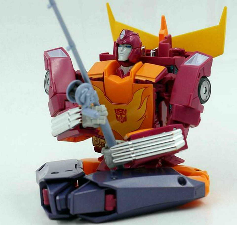 AUCTION! Transformers Masterpiece MP-28 MP28 HOT RODIMUS Autobots Kids ...
