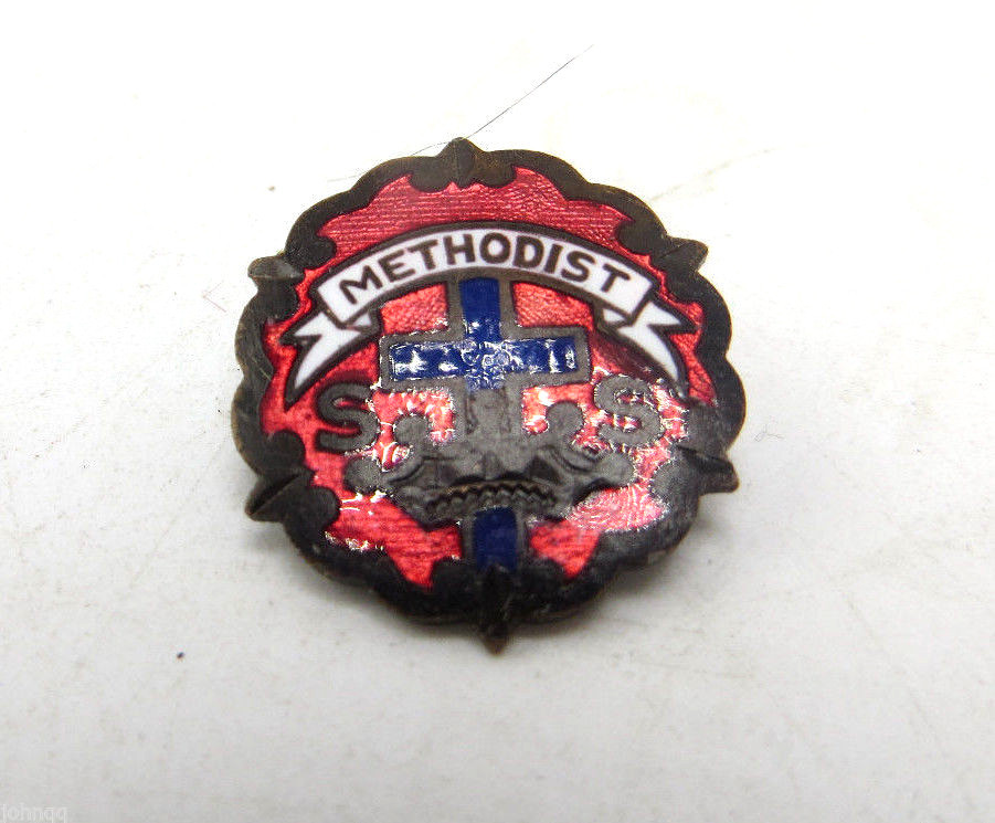 Vintage Methodist, Little Cross and Crown System, Religious Lapel Pin ...