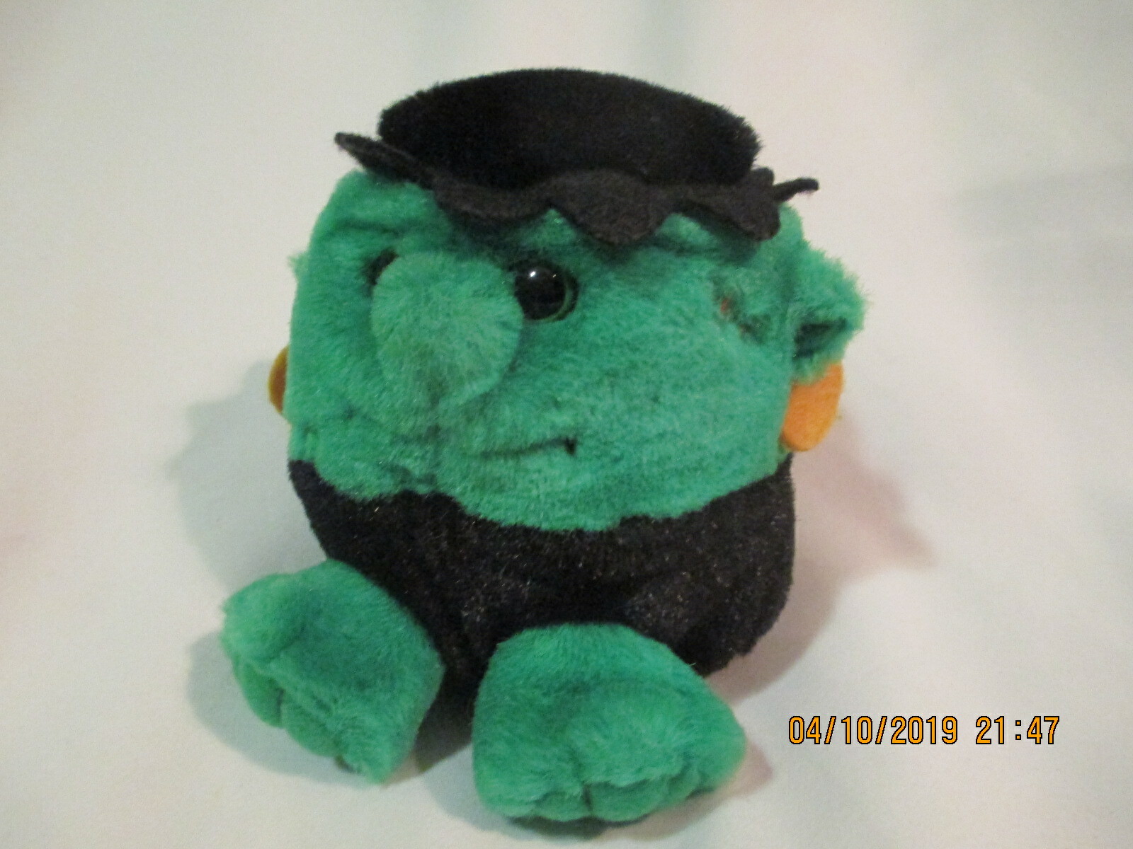 Puffkins Halloween Plush Stitch Smash 5" Jack-o-Lantern Frankenstein ...