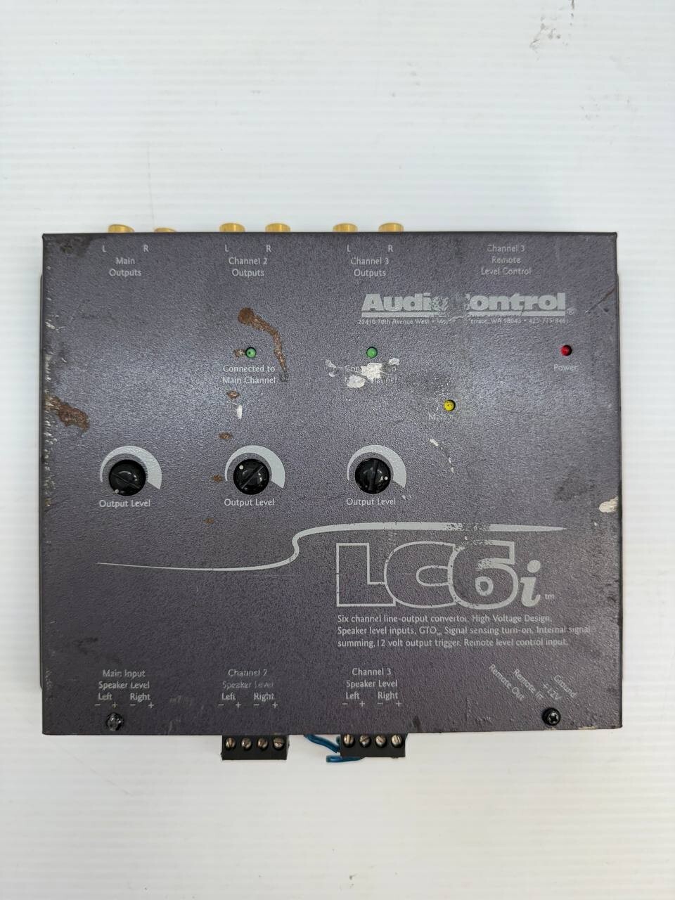 AudioControl LC6i 6 Channel Line Output Converter with Internal Summing ...
