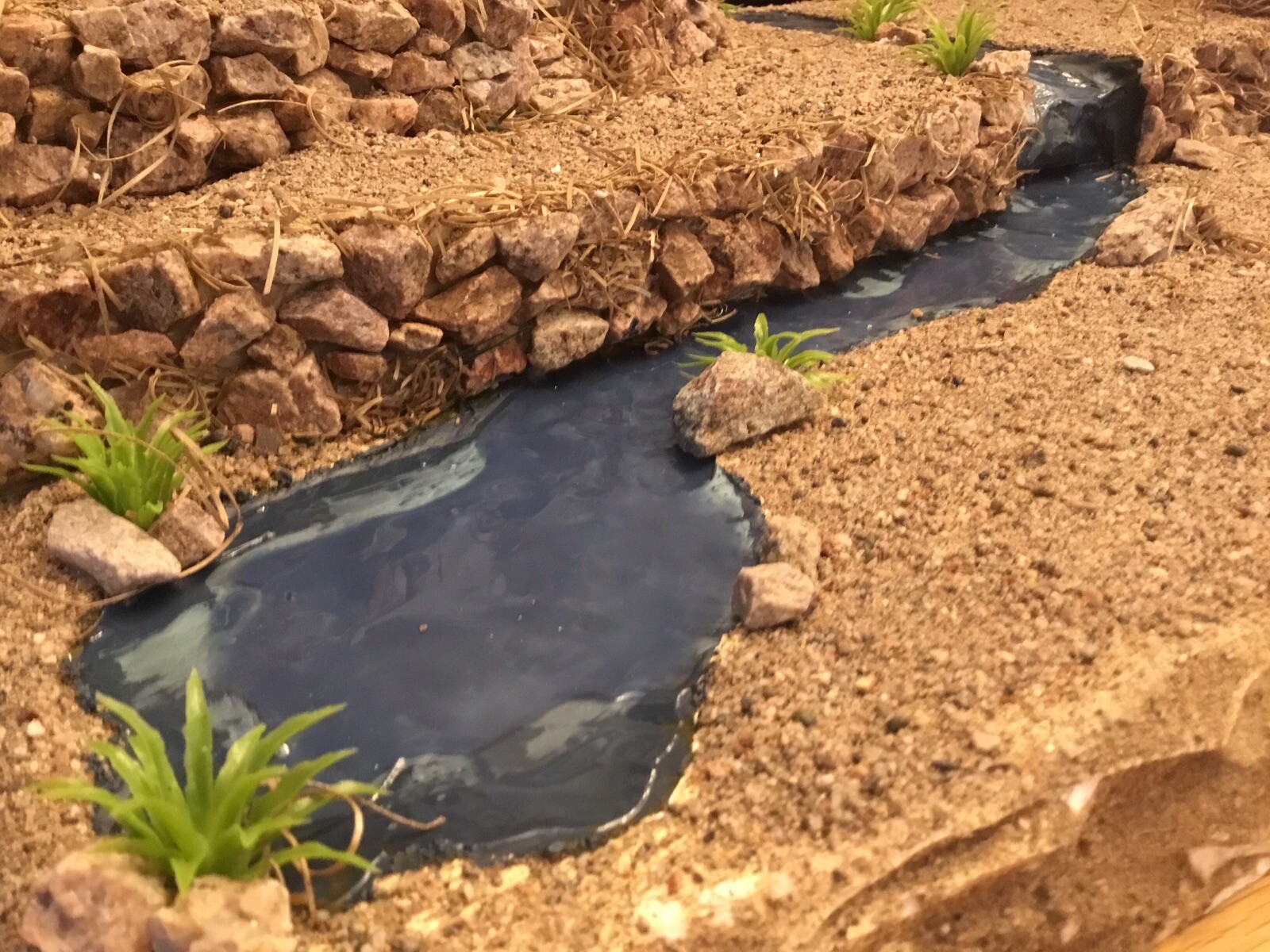 Christmas Village Display Platform For Nativity Dept 56 Little Town Of ...