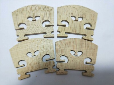 4 PCs Violin Bridge Aged Maple Bridges Nice Grains European Maple | eBay