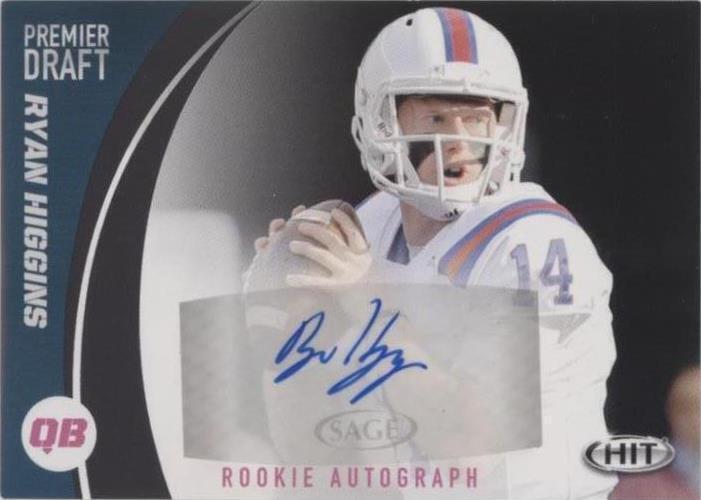 2017 Sage Hit - Autographs Ryan Higgins #A71 (AU, RC) for sale online ...