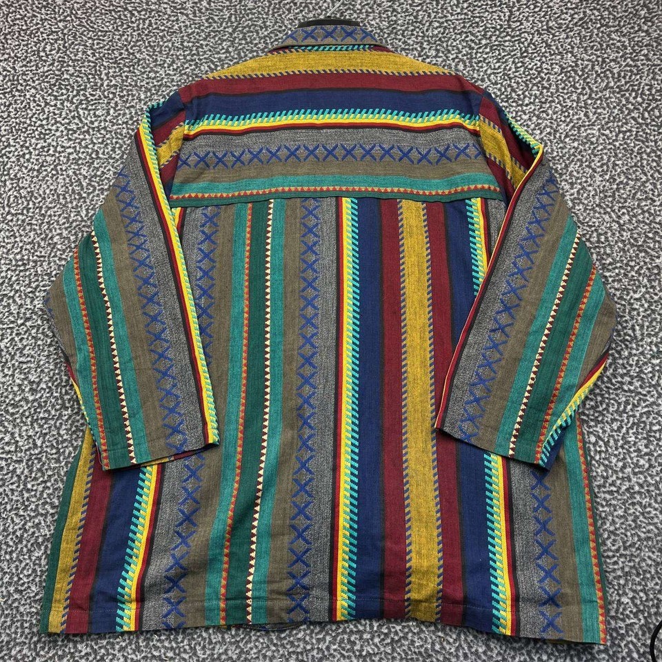 Honors Blazer Jacket Women 20W Striped 1 Button Pockets Cotton | eBay