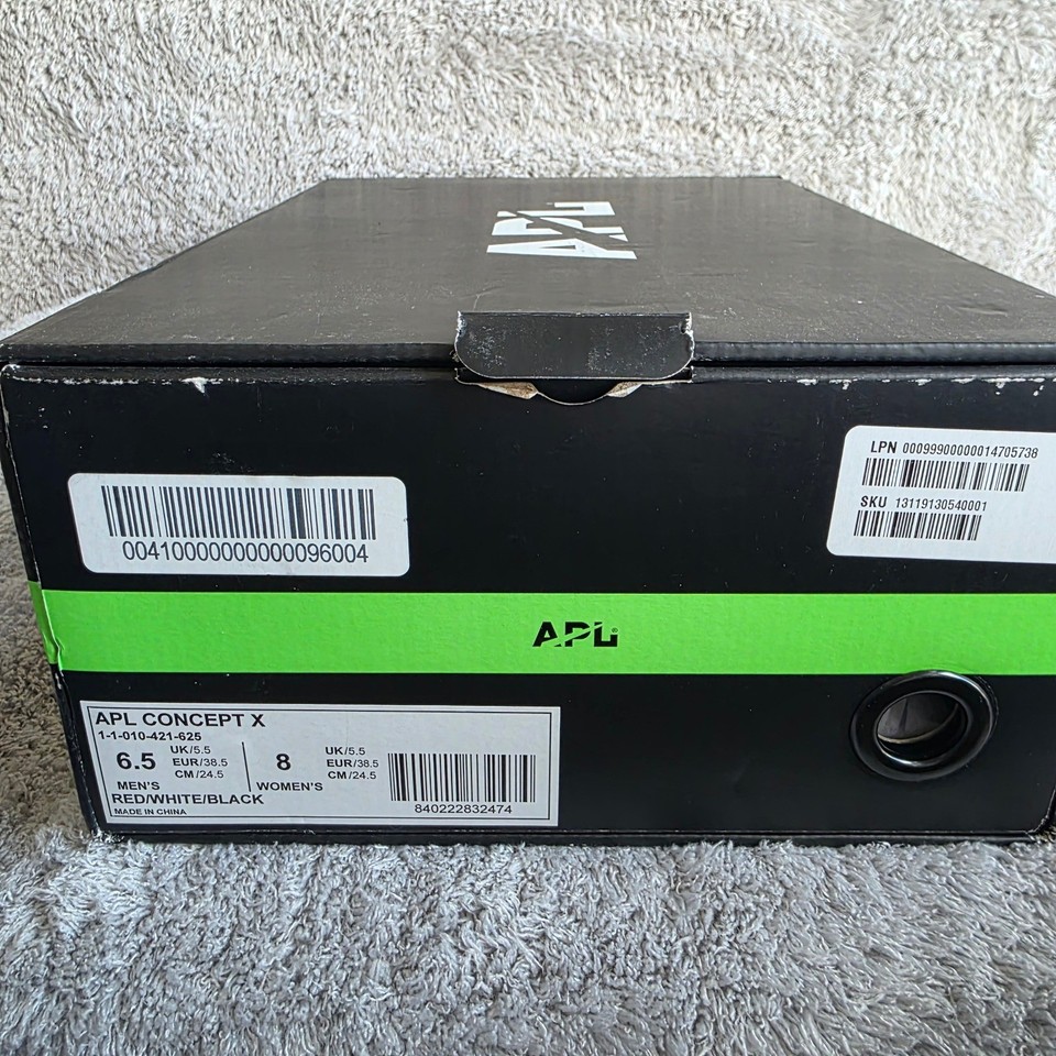 APL Athletic Propulsion Labs Concept X Red Basketball Shoes M 6.5 W 8 ...