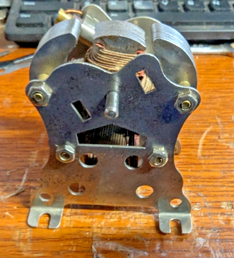 working cleaner P-58 WITH KNURLED NUTS A.C. GILBERT ERECTOR SET MOTOR ...