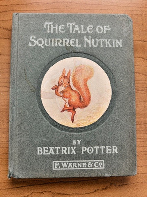The Tale of Squirrel Nutkin Beatrix Potter 1931 Green Hardcover ...