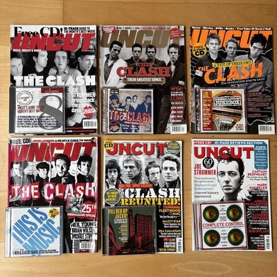 The Clash Uncut Magazine Bundle - 6 issues covering their career ...