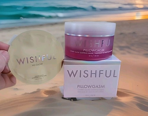 New Wishful Pillowgasm Cherry Hydrating Sleeping Face Mask 1.94 Oz ...