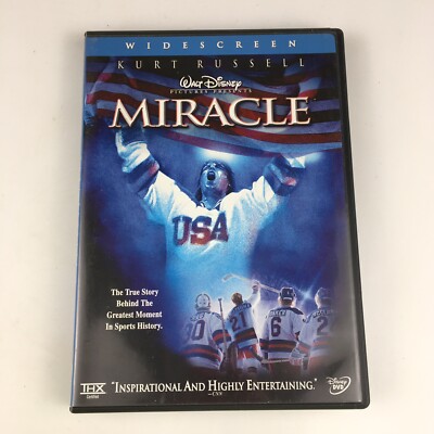Miracle DVD, 2004, 2-Disc Set, Widescreen Edition Hockey Sports Movie ...