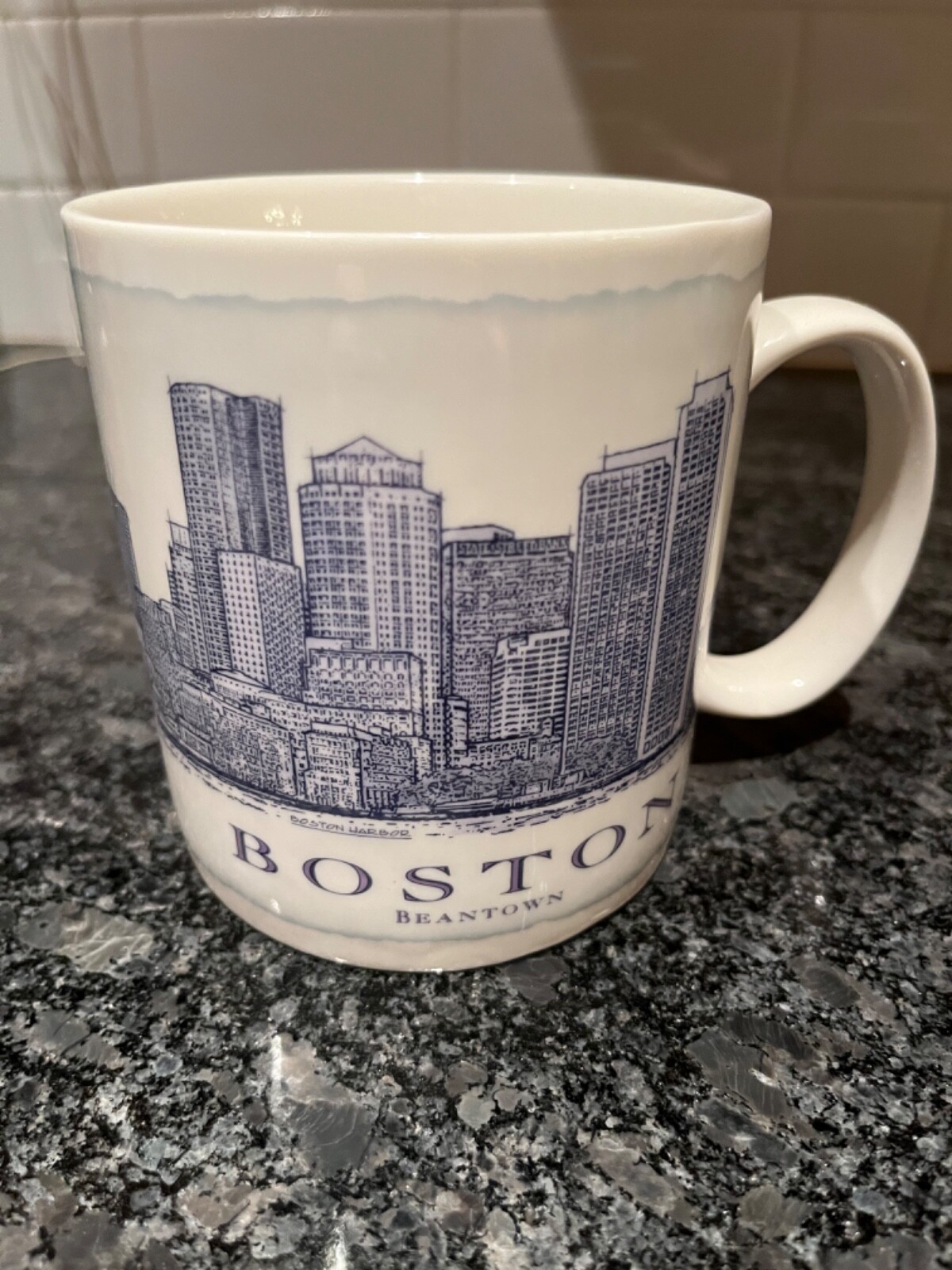 2006 Starbucks City Skyline Architecture Series Boston Coffee Mug 18 FL ...