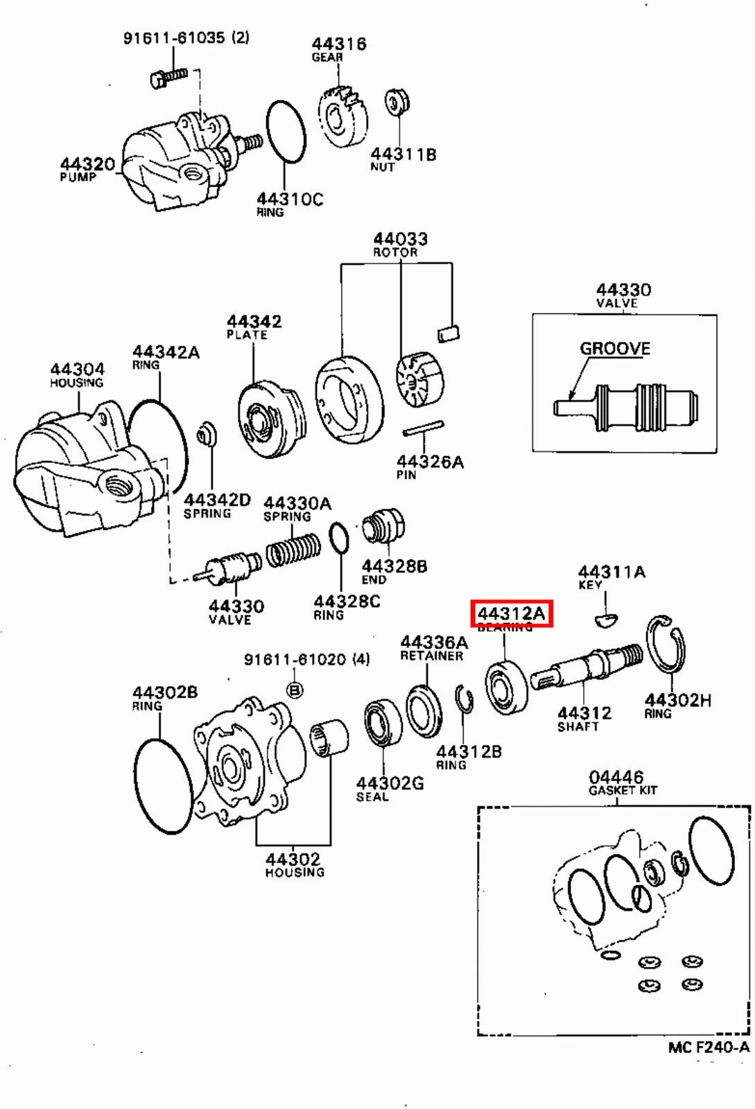 Genuine Coaster BB26 BB24 BB23 BB22 BB21 BB20 3B 13B 14B Vane Pump ...