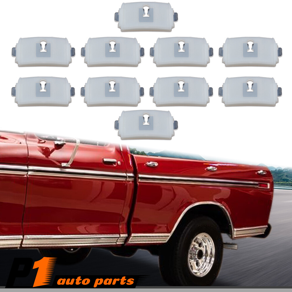 Fit For 73-79 Ford F100 F150 F250 Truck Cab Bed Side Belt Molding Trim ...
