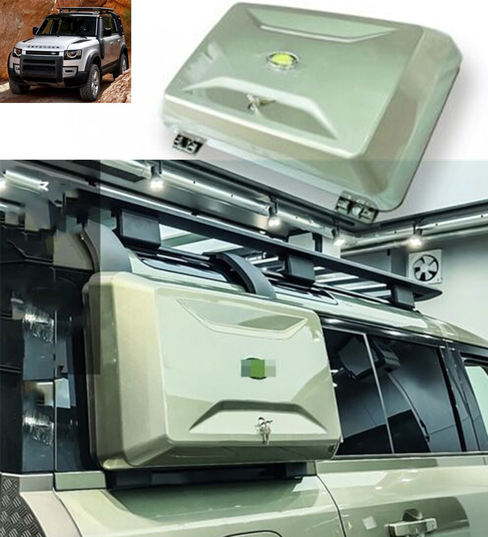Grasmere Green Exterior Side Mounted Gear Box Carrier Fits Defender ...