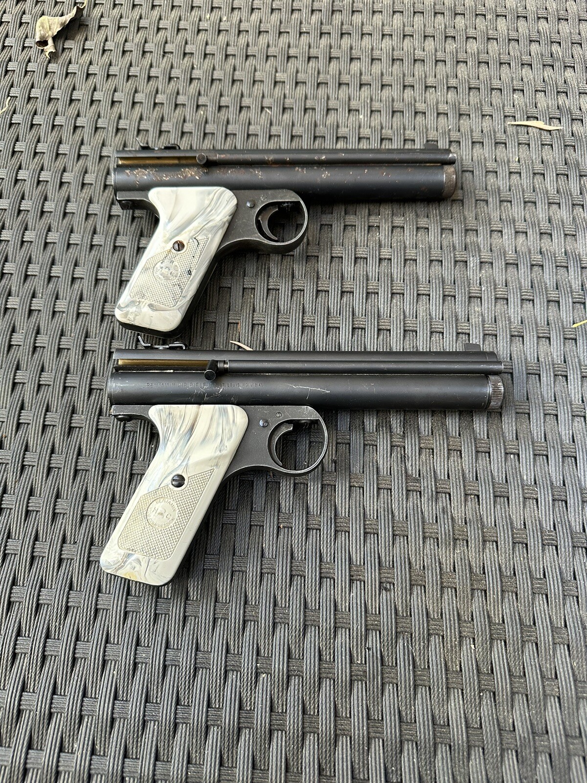 Quantity 2 - Vintage Benjamin 422 .22 cal Semi Automatic Pistol-Need ...