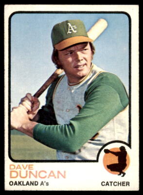 1973 Topps Dave Duncan #337 Oakland Athletics | eBay