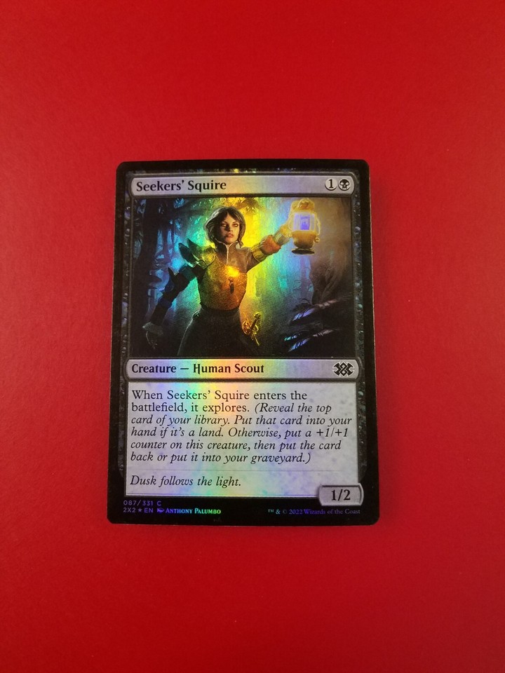 1x Seekers' Squire | FOIL | Double Masters 2022 | MTG Magic Cards | eBay