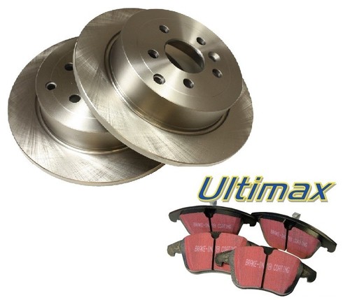 FREELANDER 2 REAR DISCS AND EBC BRAKE PAD SET LR001018 DA3317 | eBay