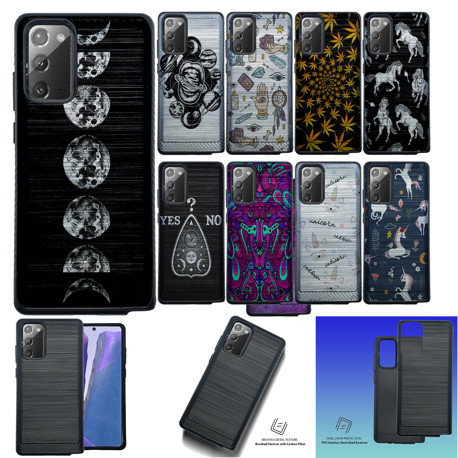 Case For [Note 20 Ultra][EMBOSSED DUO SET17] Matter Slim Dual Layer | eBay