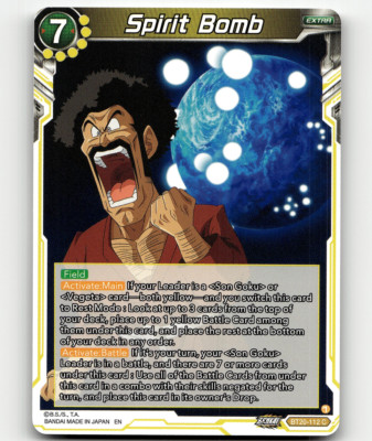 DBS CCG Spirit Bomb Power Absorbed Common | eBay