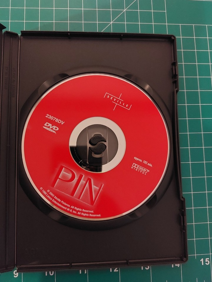 Pin - DVD - 1988 ‧ Horror/Thriller - Andrew Neiderman OOP 2001 13131132298| eBay