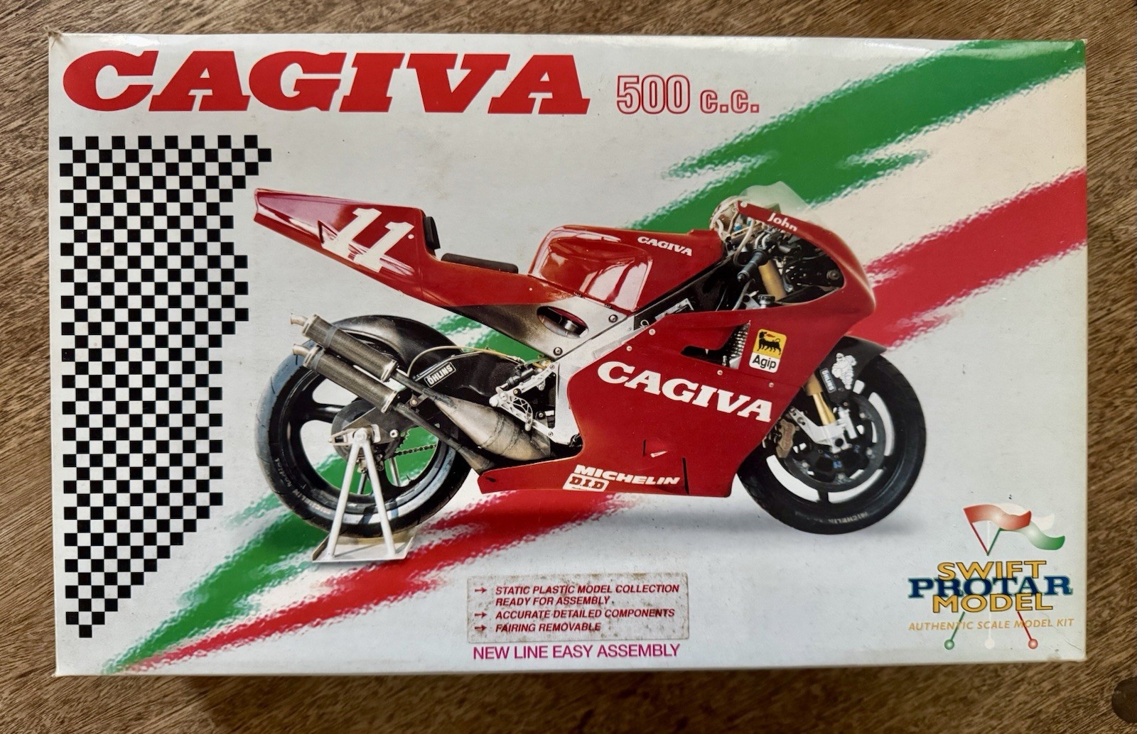 Protar CAGIVA 500cc Model Kit 1:9 Motorcycle Made In Italy | eBay