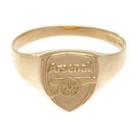 Arsenal FC 9ct Gold Crest Ring Large | eBay UK