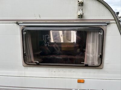 swift caravan window/ 117x63cm Will Fits Other Caravans/ Pinkish Tint ...