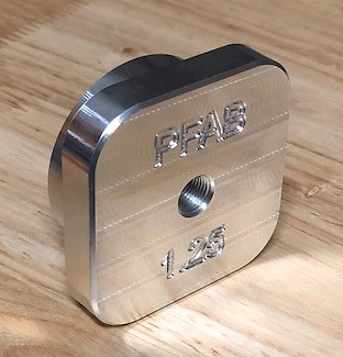 PFAB 1.25" PURGE CUP FOR STAINLESS & TITANIUM PIPE | TIG WELDING ARGON ...