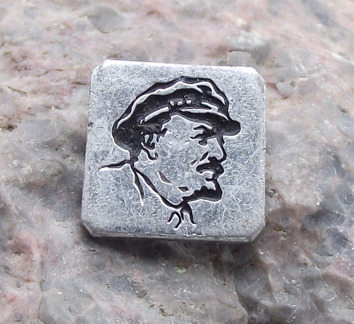 Vintage Lenin Russian Soviet Union Communist Politician Flat Cap Pin ...