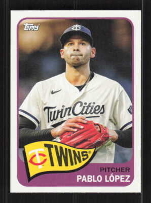 Pablo Lopez 2023 Topps Archives Minnesota Twins #169 | eBay