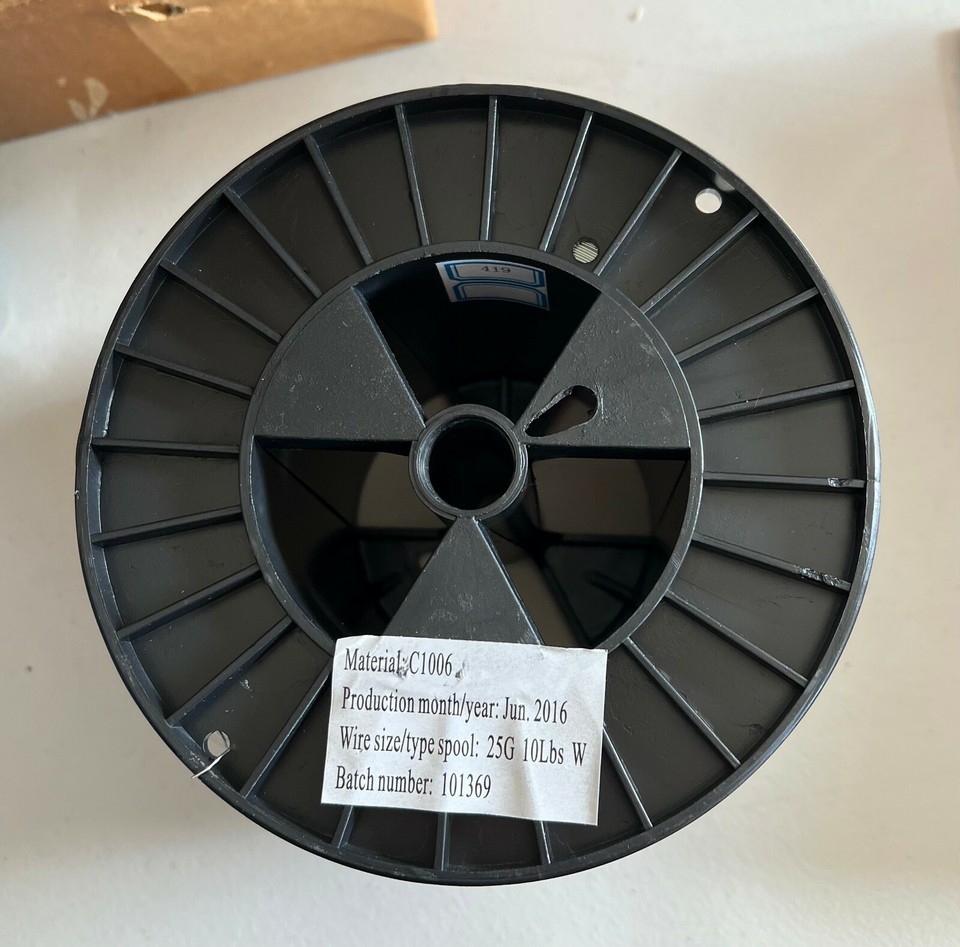 Stitching Wire 10lb Spool 25 Gauge Galvanized Bindery Stitcher | eBay