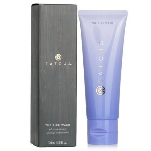 Tatcha The Rice Wash - Soft Cream Cleanser 4 oz/120ml New In Box | eBay