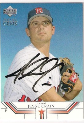 Minnesota Twins JESSE CRAIN autographed 2002 Upper Deck | eBay
