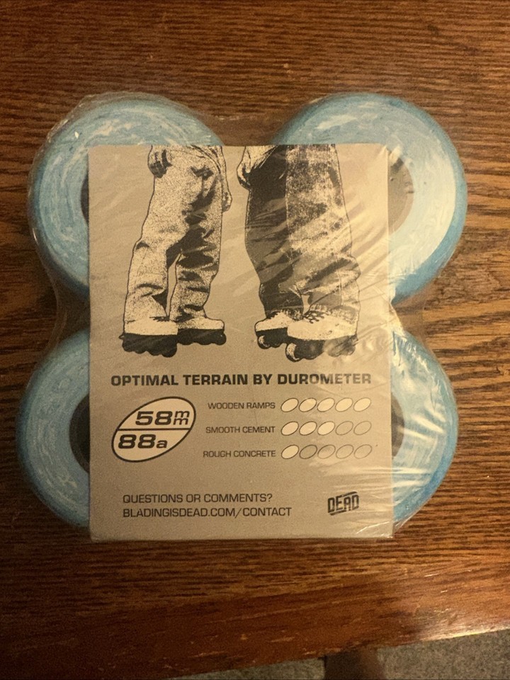 Dead Wheels Bacemint 58mm 88a Aggressive Inline Skates Kelso THEM Sold ...