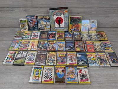 47 SINCLAIR SPECTRUM GAMES TAPES - JOB LOT All Untested But Appear In ...