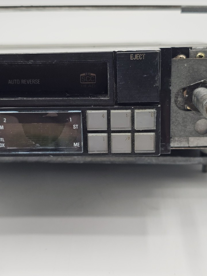 Vintage Alpine 7162 2 Knob Car Audio Stereo Cassette Ferrari Lambo BMW ...