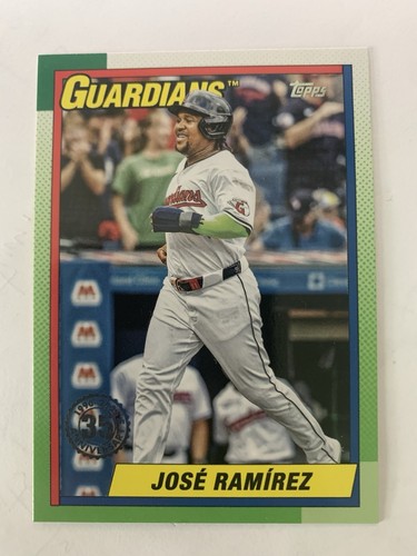 Lot of 3 Jose Ramirez baseball cards. Cleveland Guardian slugger | eBay