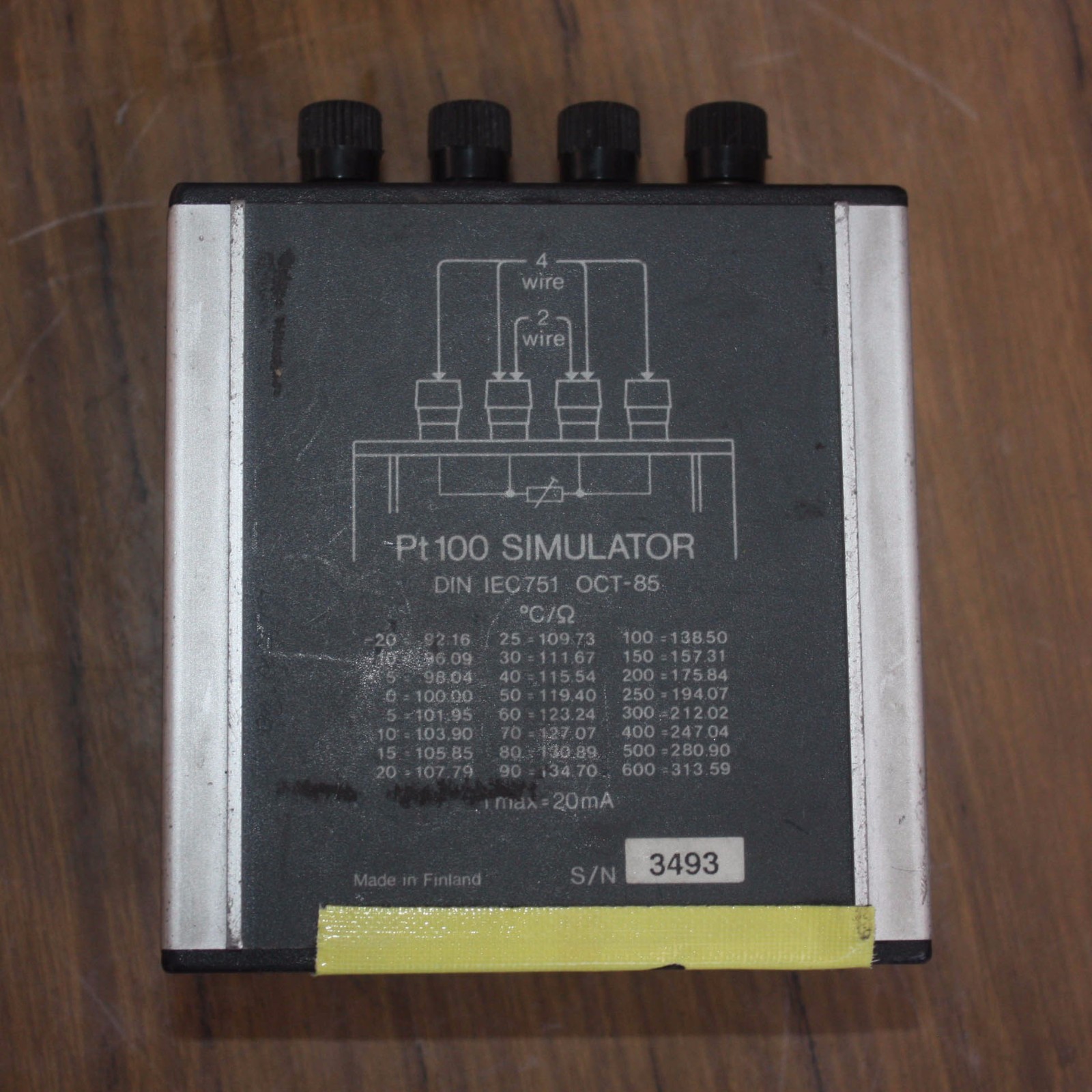 Beamex RTS24 Pt100 RTD high precision Simulator Temperature | eBay