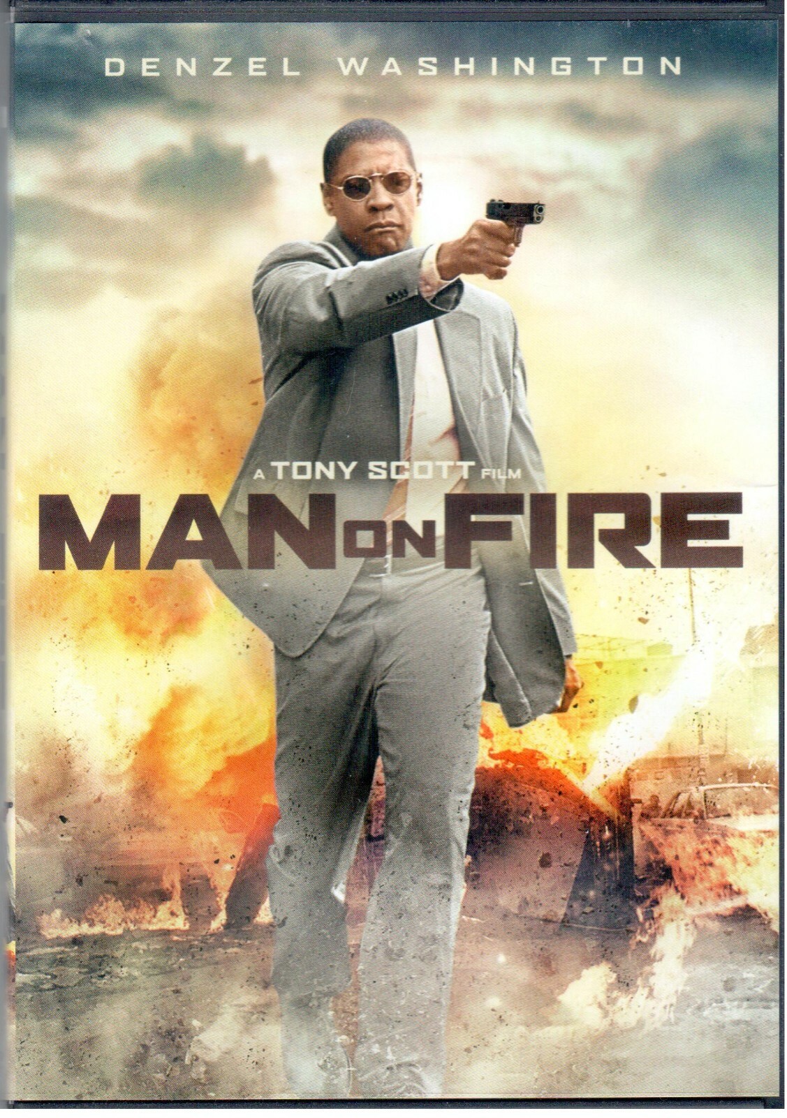 MAN ON FIRE (w/ Denzel Washington, Dakota Fanning, Marc Anthony) | eBay