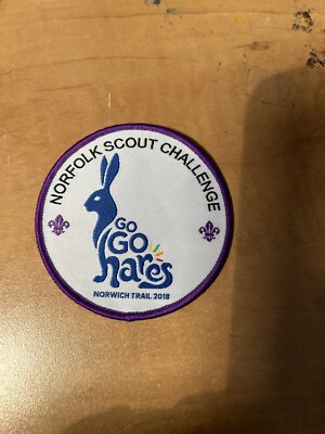 World Scouting Patch: Norfolk Scout Challenge-Go Go Hares-Norwich Trail ...