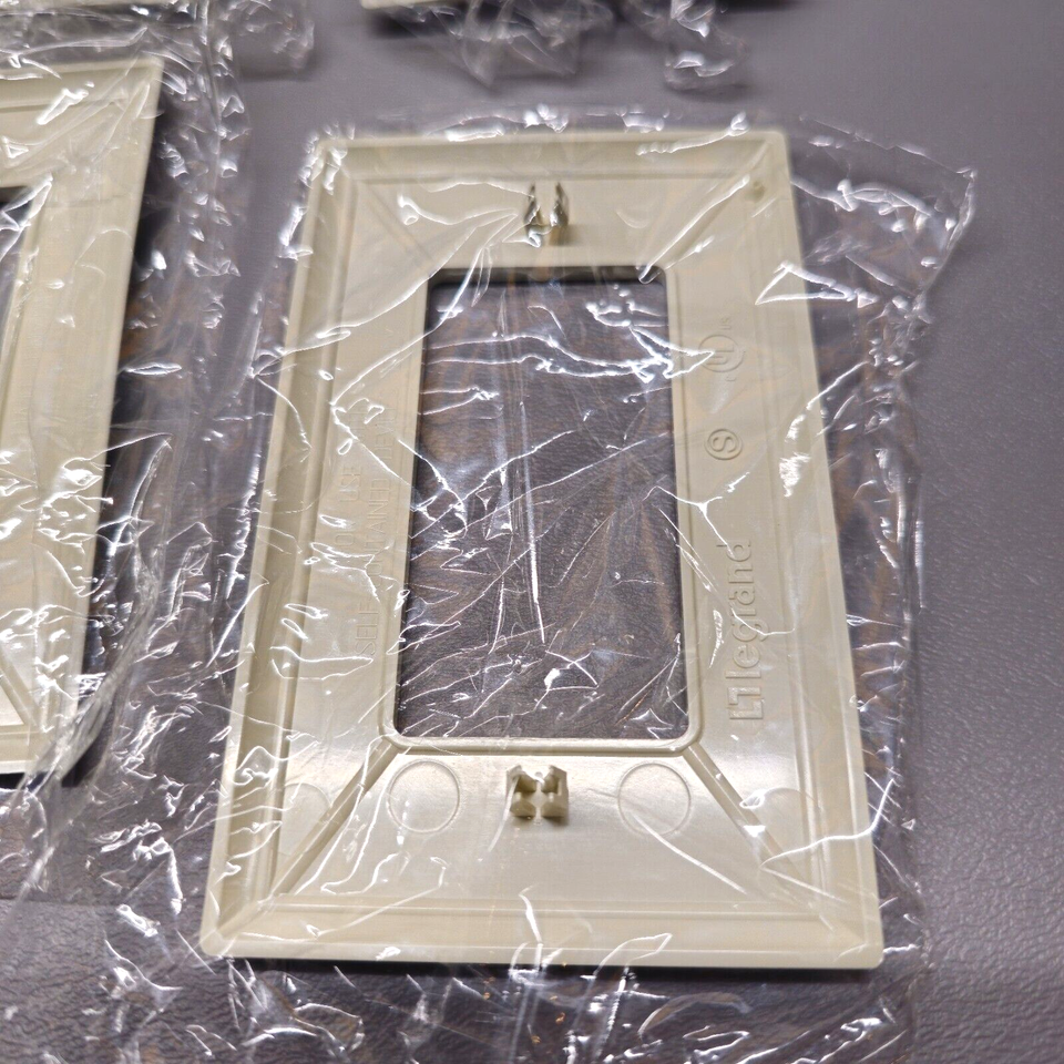 10pk Legrand Snap-On Wall Plate for Self-Contained 1 Gang Switches ...