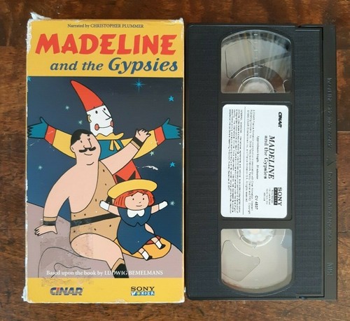 Madeline VHS 90s At the Ballet Madeline and the Gypsies Fast US ...