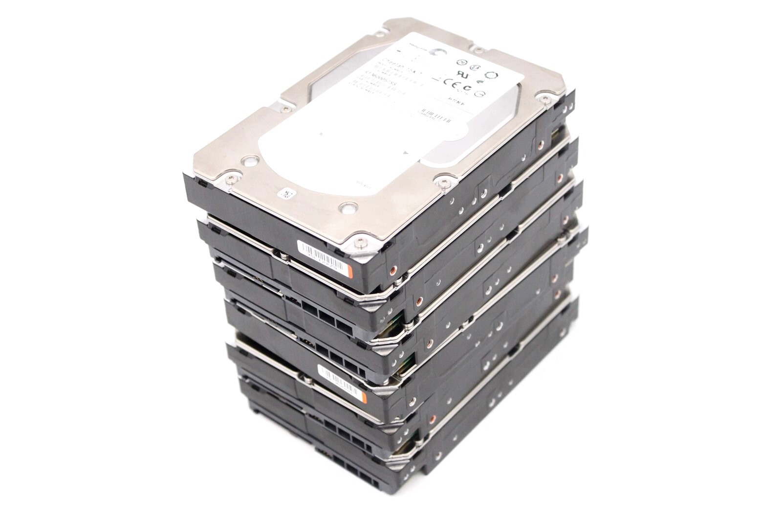 LOT OF 6 Dell Seagate Cheetah 15K.7 600GB 15K RPM SAS HDD Hard Drive ...