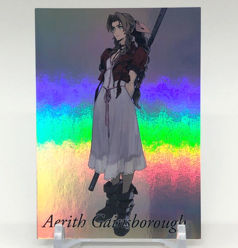 Aerith Gainsborough Final Fantasy VII Art Museum Card TCG Japanese ...