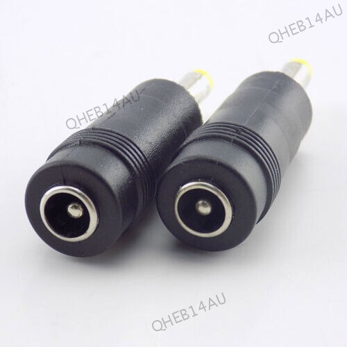 5.5x2.1mm Female To 4.0x1.7mm Male DC Power Jack Plug Adapter Connector ...