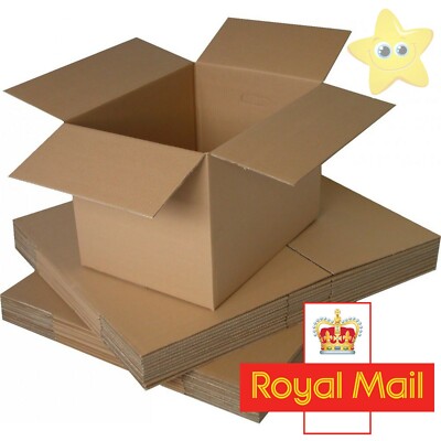 450x350x160mm *NEW* ROYAL MAIL MAXIMUM SIZE SMALL PARCEL CARDBOARD ...
