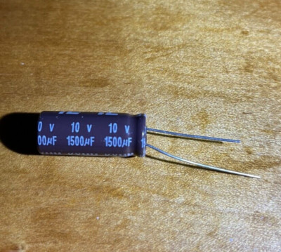 1500uF, 10V (1500 Microfarads, 10Volt) Capacitor | eBay