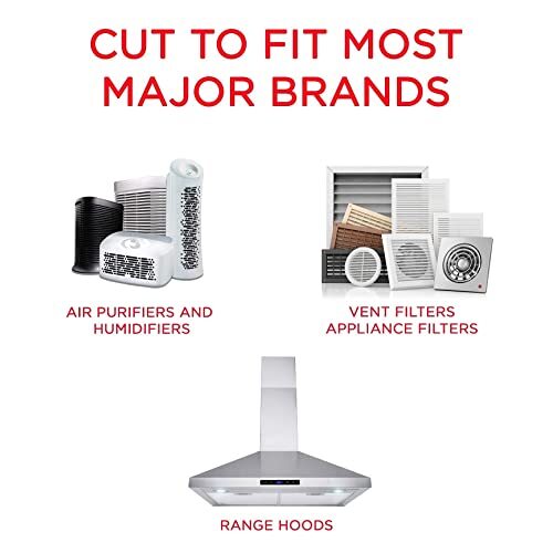 Cut To Fit Carbon Pad Pre Filter Roll For Air Conditioner / Purifiers ...